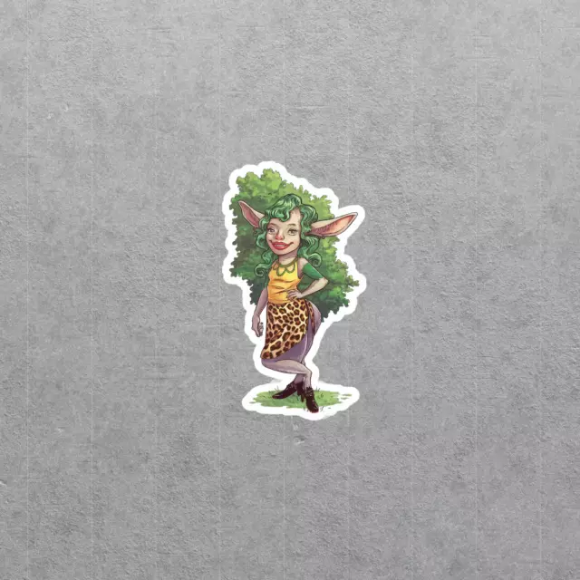 Vibrant Mythical Creature Vinyl Sticker Decal Fantasy Art Laptop ...