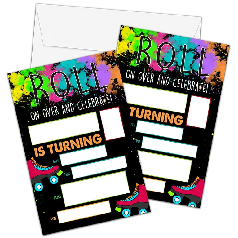 Vip Skating Invitations