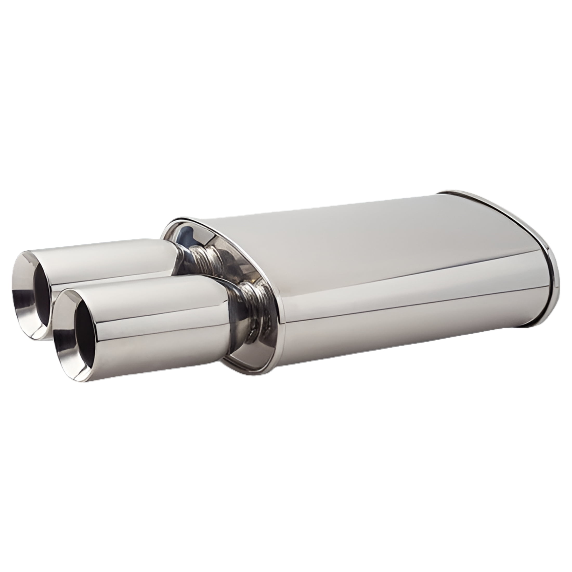 Vibrant Performance 1047 VIB1047 STREETPOWER OVAL MUFFLER W/ DUAL 3.5IN ...