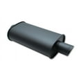 Vibrant Performance 1145 STREETPOWER Flat Black Oval Muffler - Walmart.com