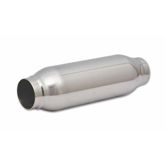 Vibrant SS Resonator (Standard Design) 2.in inlet/outlet x 12in long w ...
