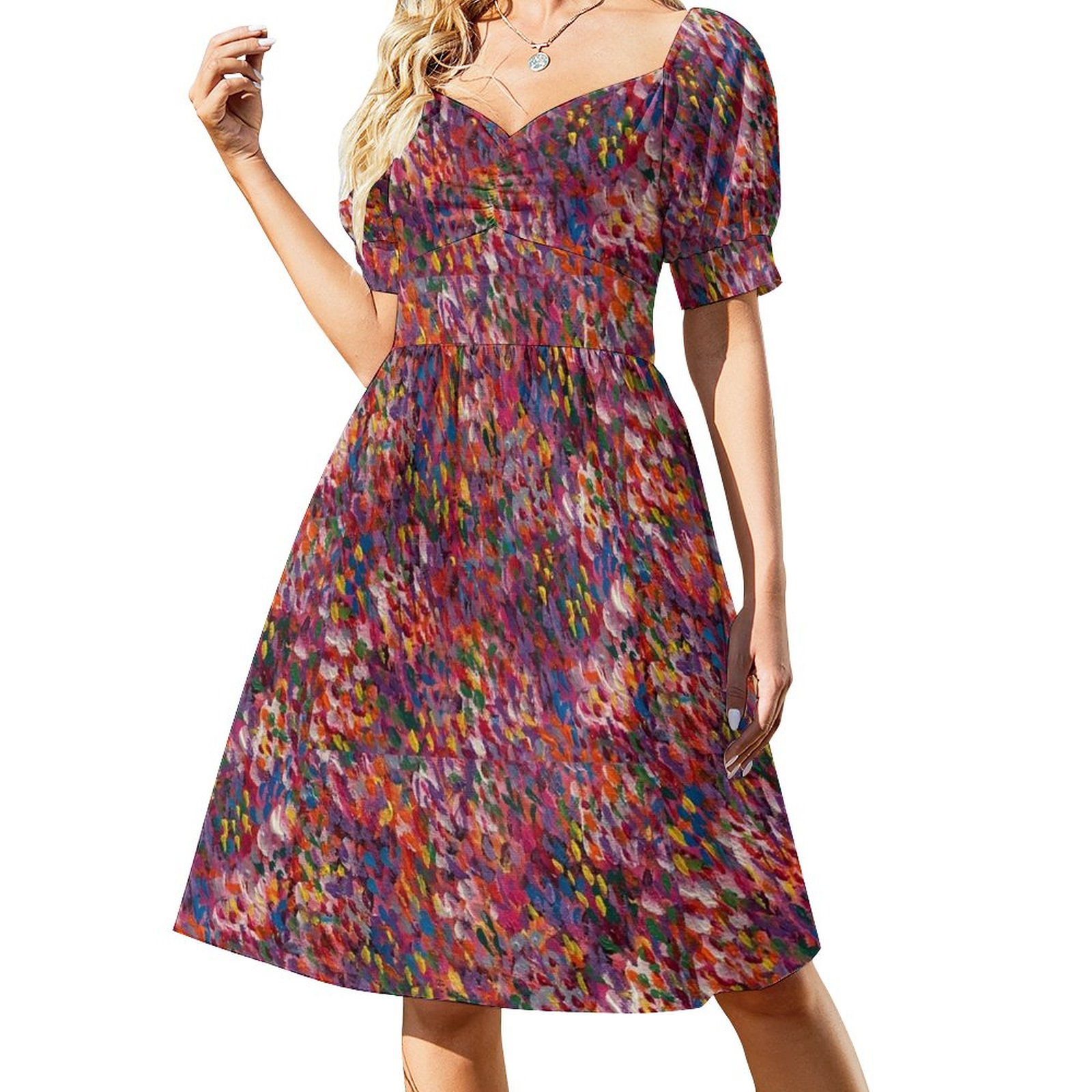 Vibrant Rain Sleeveless Dress clothing women summer 2024 party dress ...