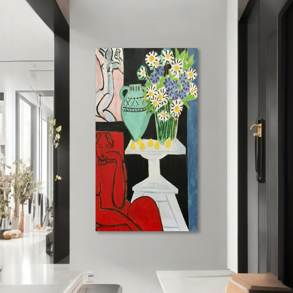 Vibrant Still Life Inspired By Henri Matisse Painting - Modernist Art ...
