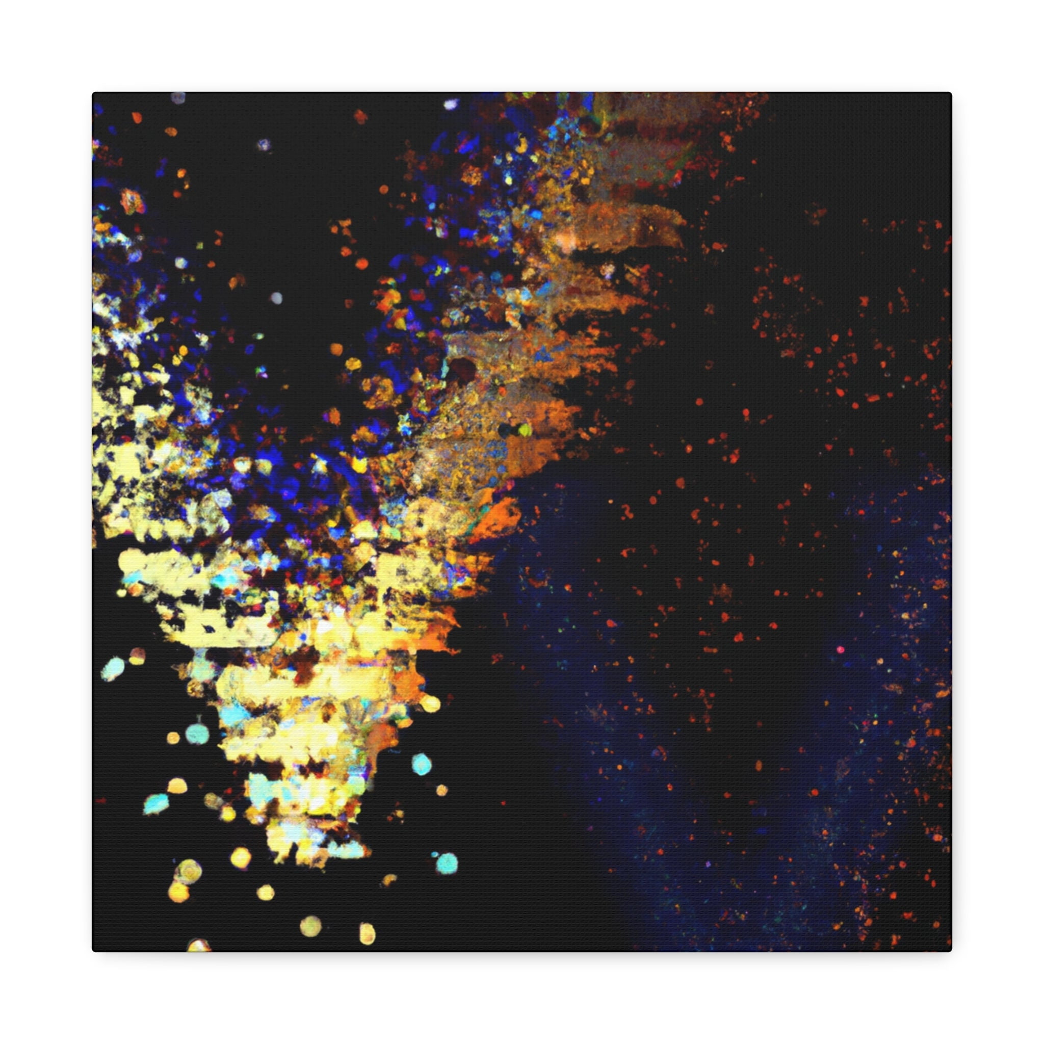 "Vibrant Sun Splashed Pointillism" - Canvas - Walmart.com