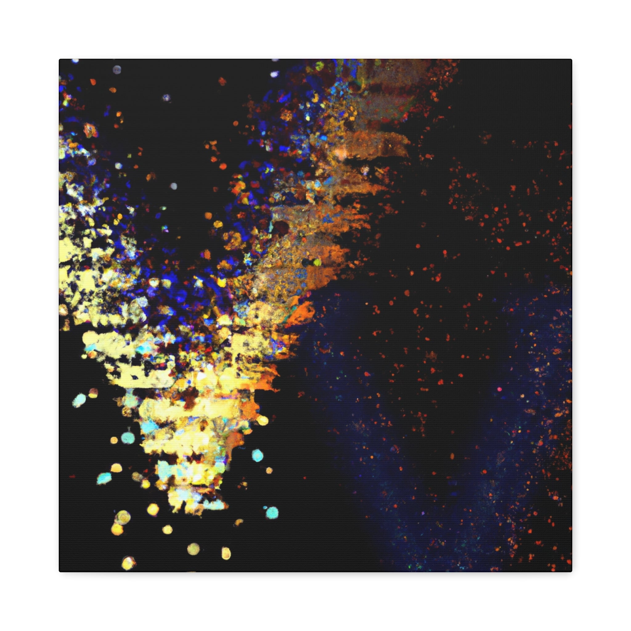 "Vibrant Sun Splashed Pointillism" - Canvas - Walmart.com