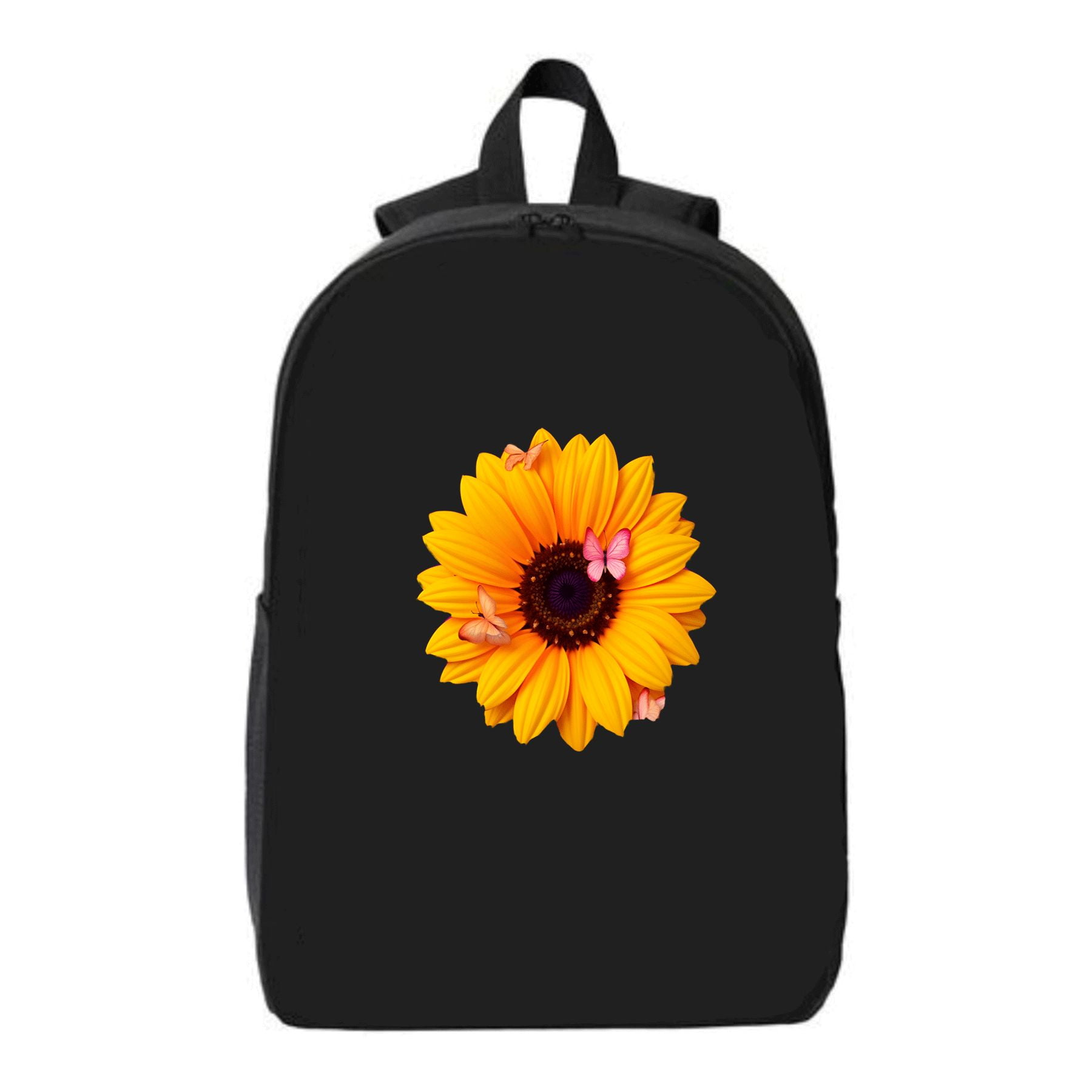 Vibrant Sunflower Design Laptop Backpack - Fits 15 " Laptop & iPad ...