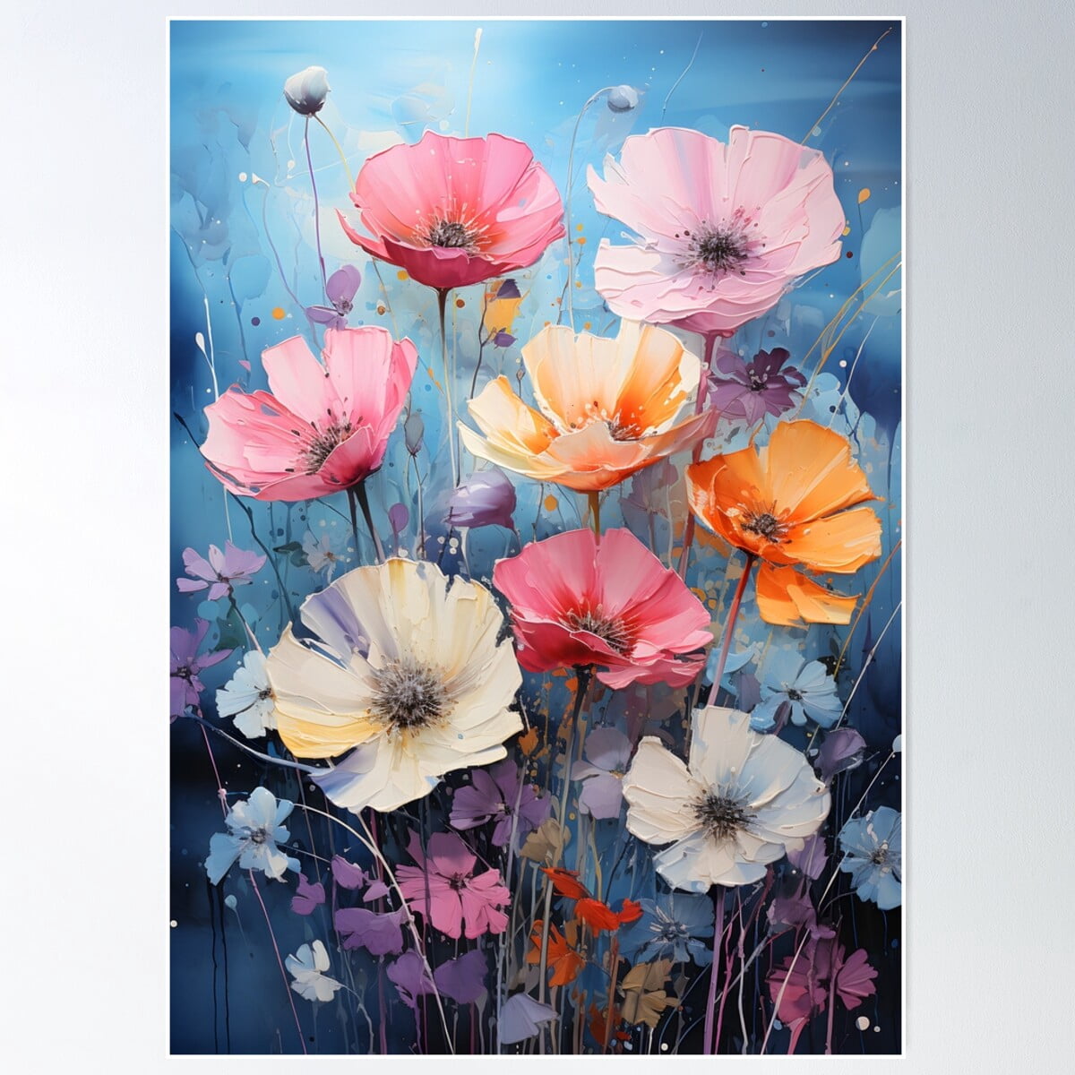 Vibrant Watercolor Flowers: A Floral Symphony Of Watercolors - Flower ...