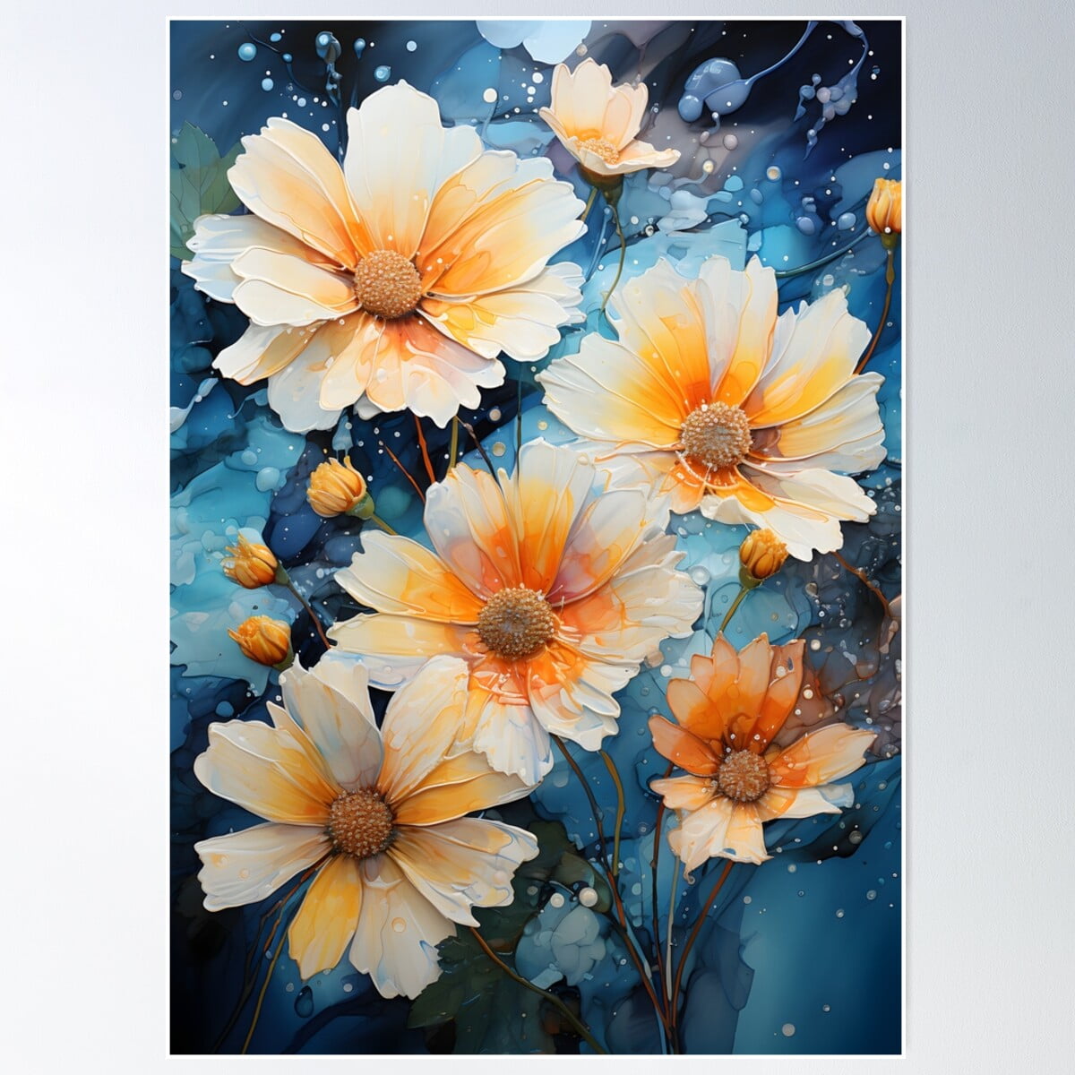 Vibrant Watercolor Flowers: A Floral Symphony Of Watercolors - Flower ...