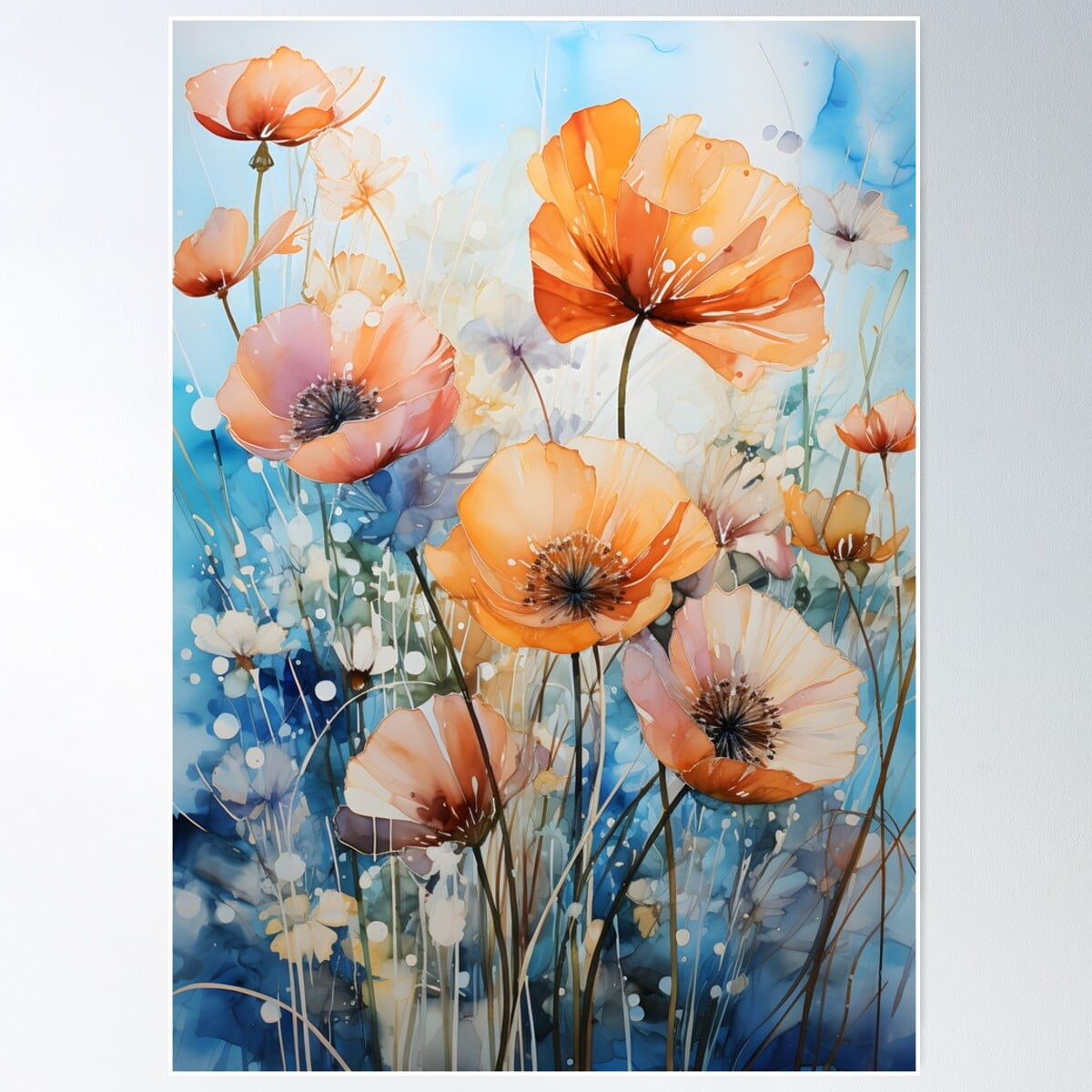 Vibrant Watercolor Flowers: A Floral Symphony Of Watercolors - Flower ...