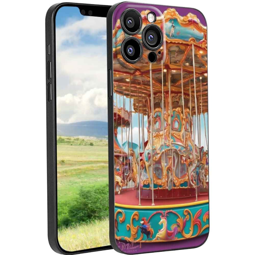 Vibrant-carnival-carousel-designs-5 phone case for iPhone 13 Pro for ...