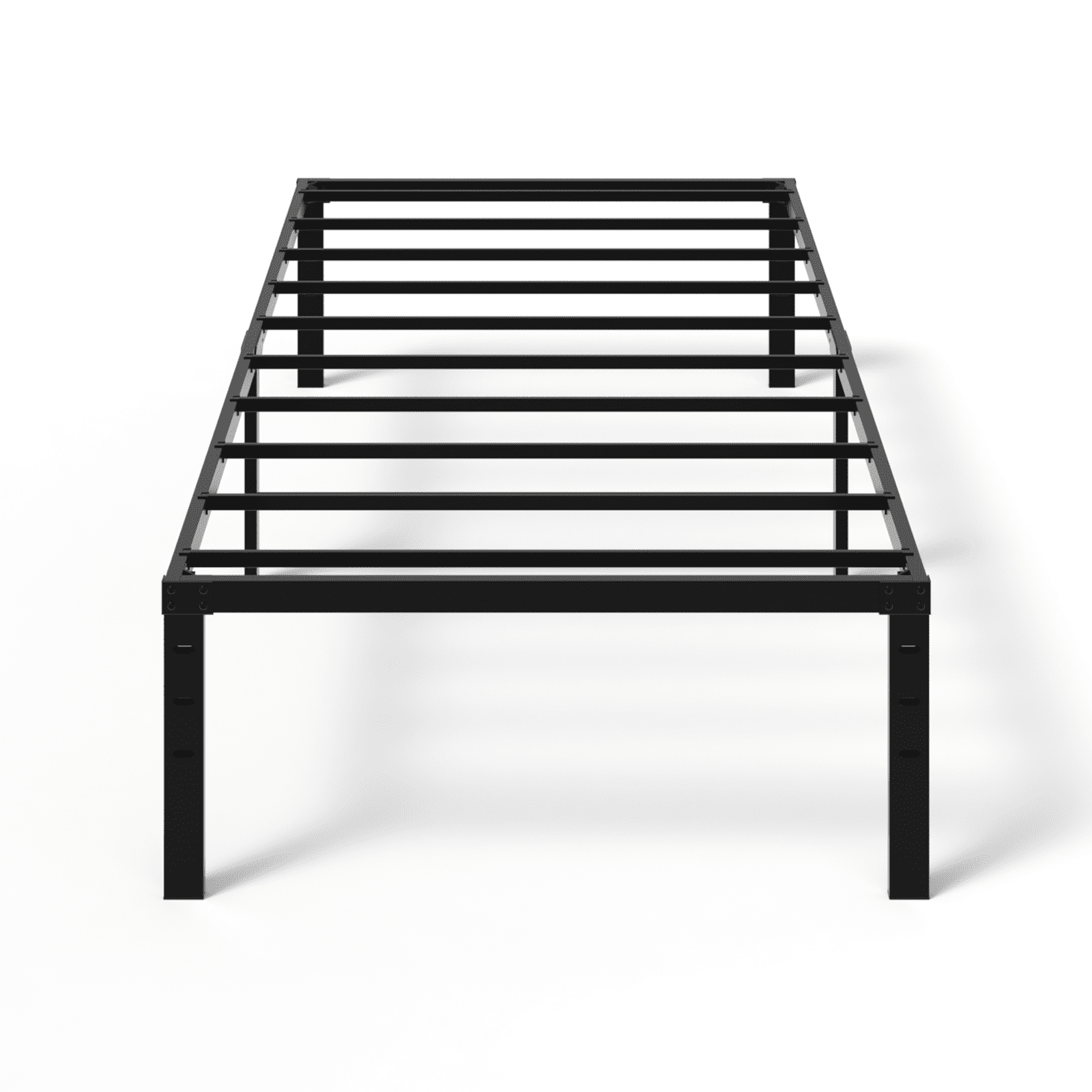 VibrantEcho Metal Bed Frame Platform, Heavy Duty Steel Bed Base ...