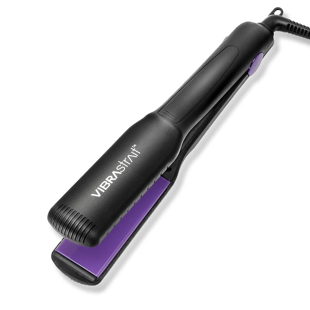 Vibrastrait Essential Vibrating Ceramic Tourmaline Ionic Flat Iron, 1.5 ...