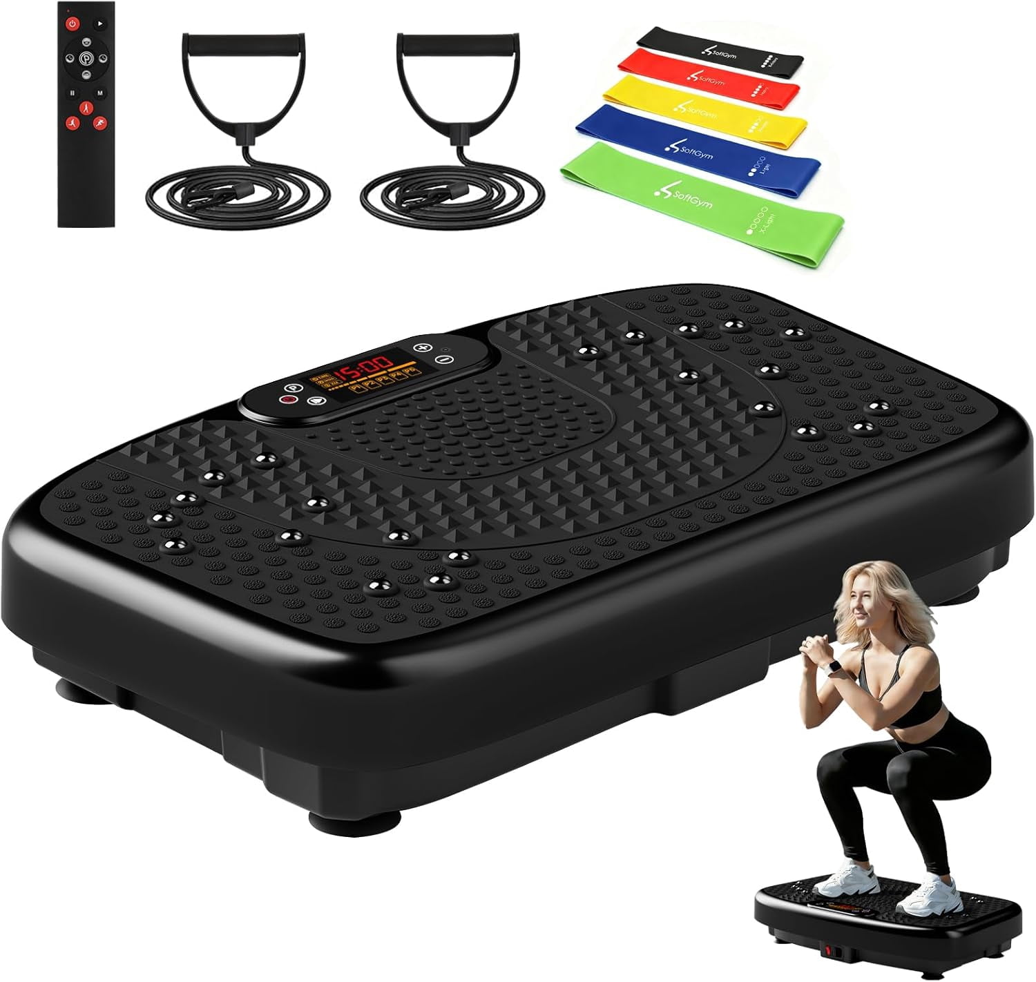 Vibrat Plate Exercise Machine for Lymphatic Drainage,Power Vibrate ...