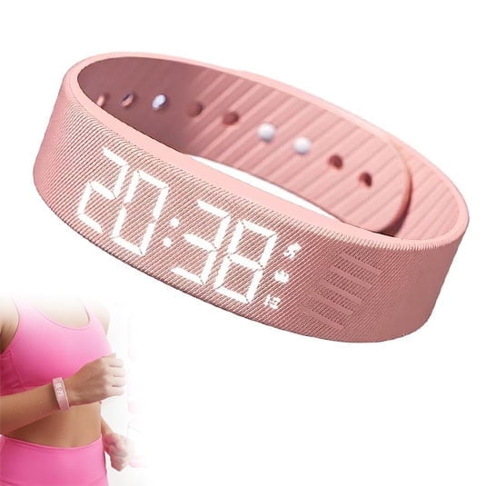 Vibrating Alarm Reminder Watch, 2026 New Silent Bracelet Wearable Wrist ...