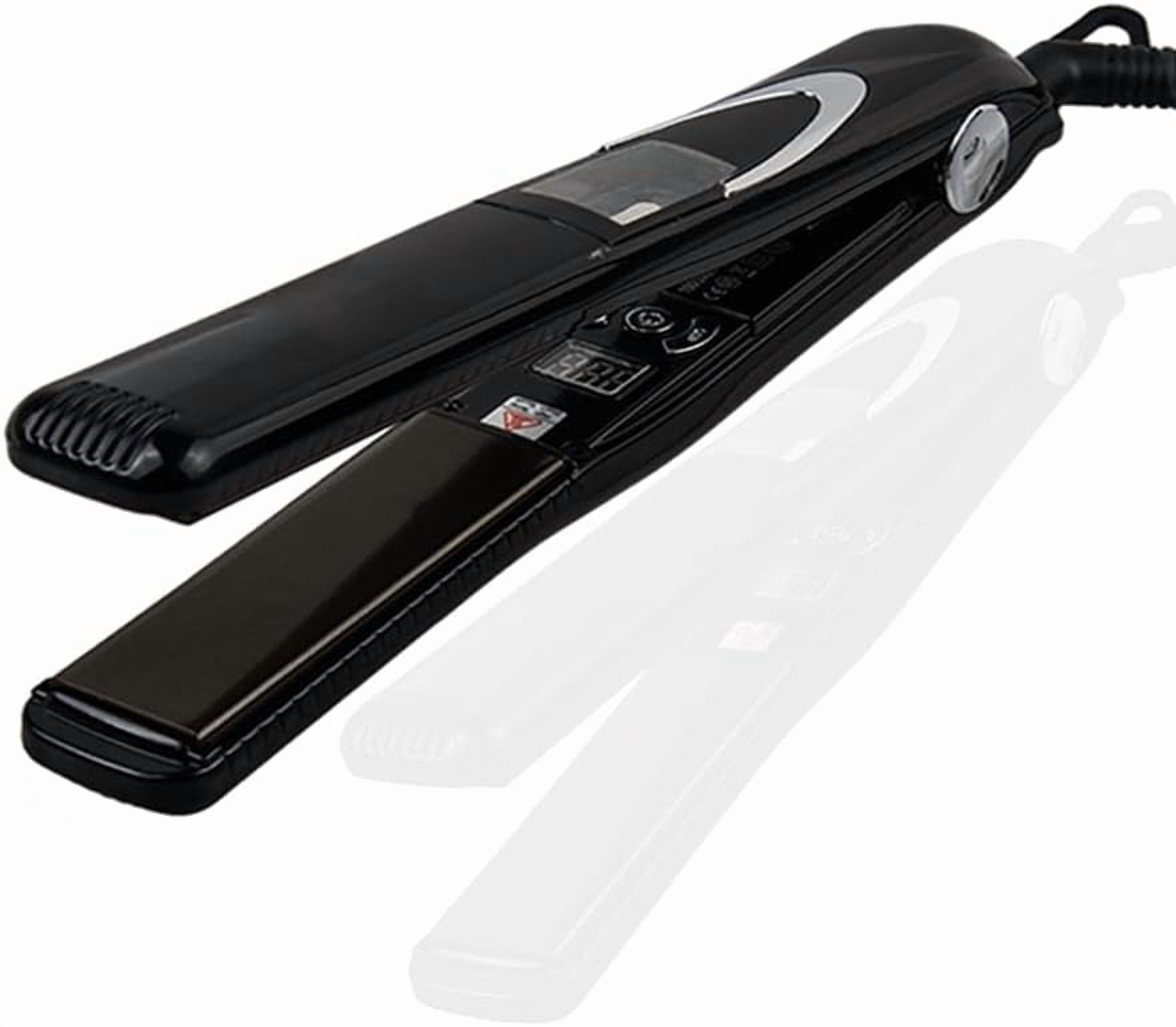 Vibrating Ceramic Tourmaline Ionic Flat Iron, 1-inch - Fast, Frizz-Free ...