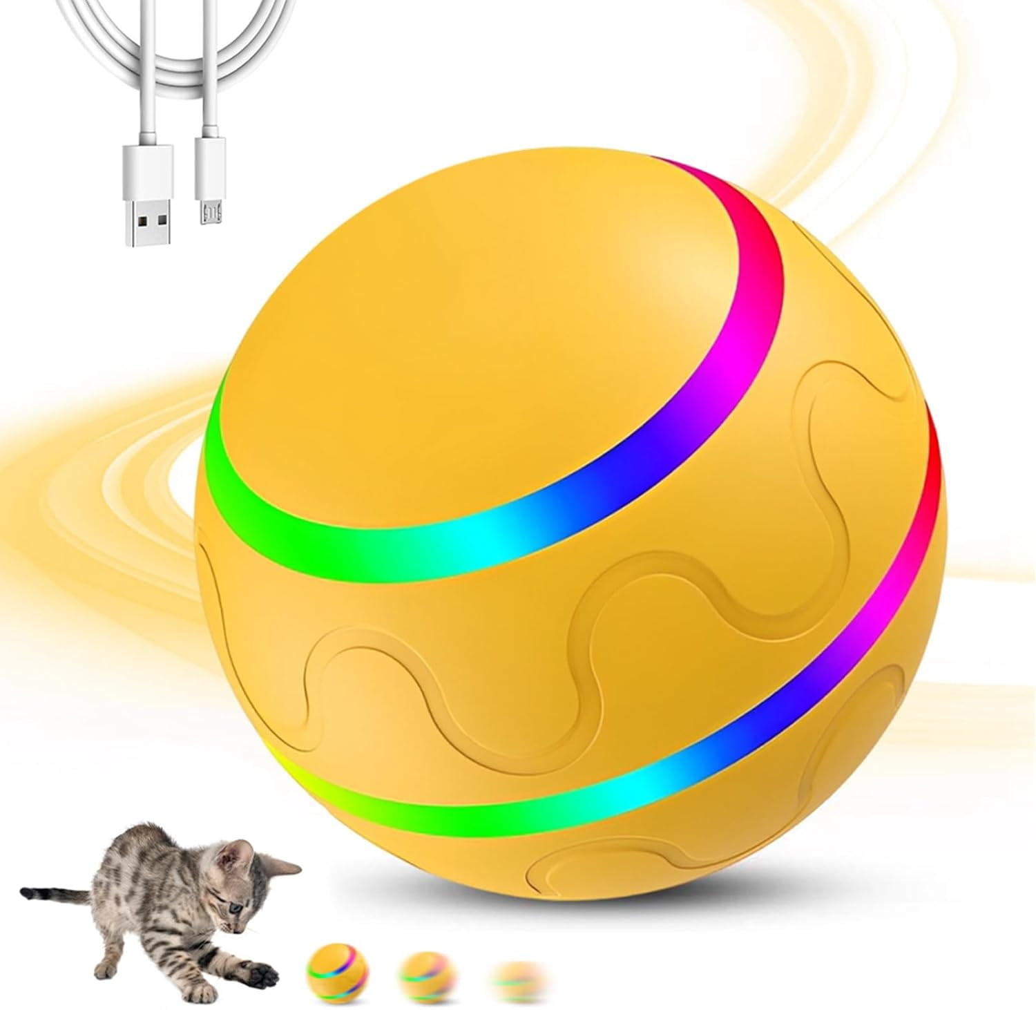Vibrating Dog Ball,2025 New Shaky Toy for Dogs,Moving Automatic Shaking ...