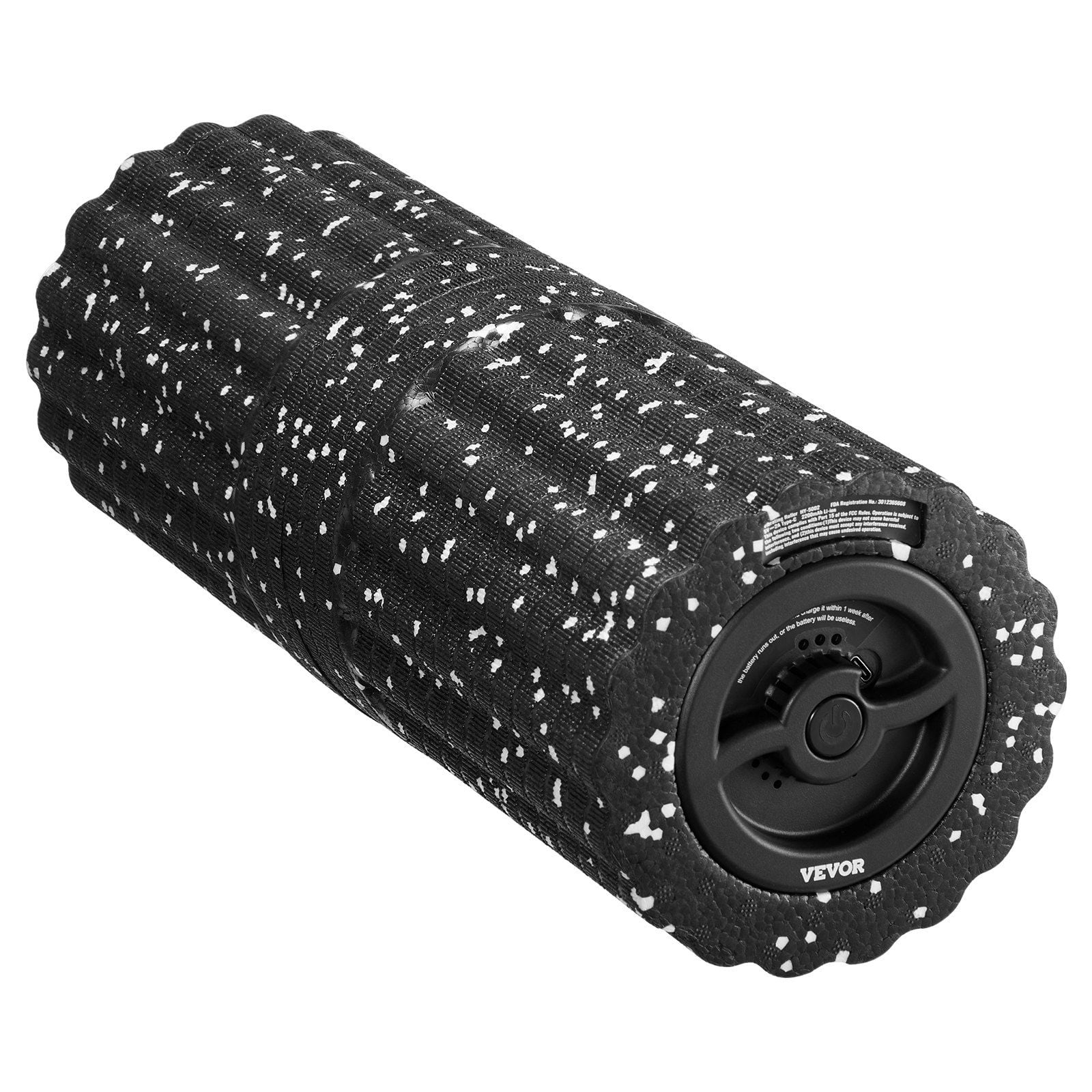 Vibrating Foam Roller 4 Intensities Rechargeable Electric EPP Foam ...