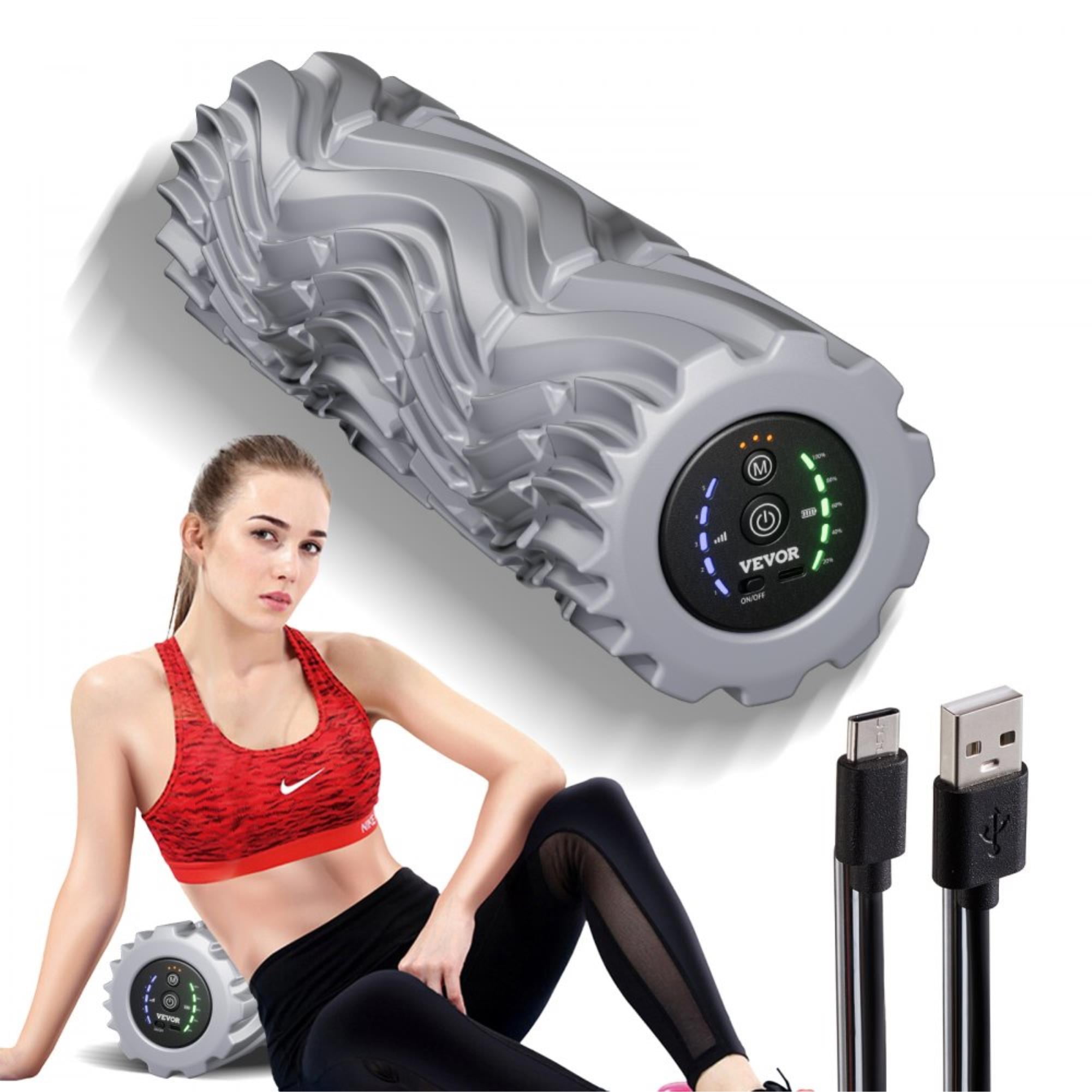 Vibrating Foam Roller 5 & 3 Frequencies Electric Foam Roller - Walmart.com