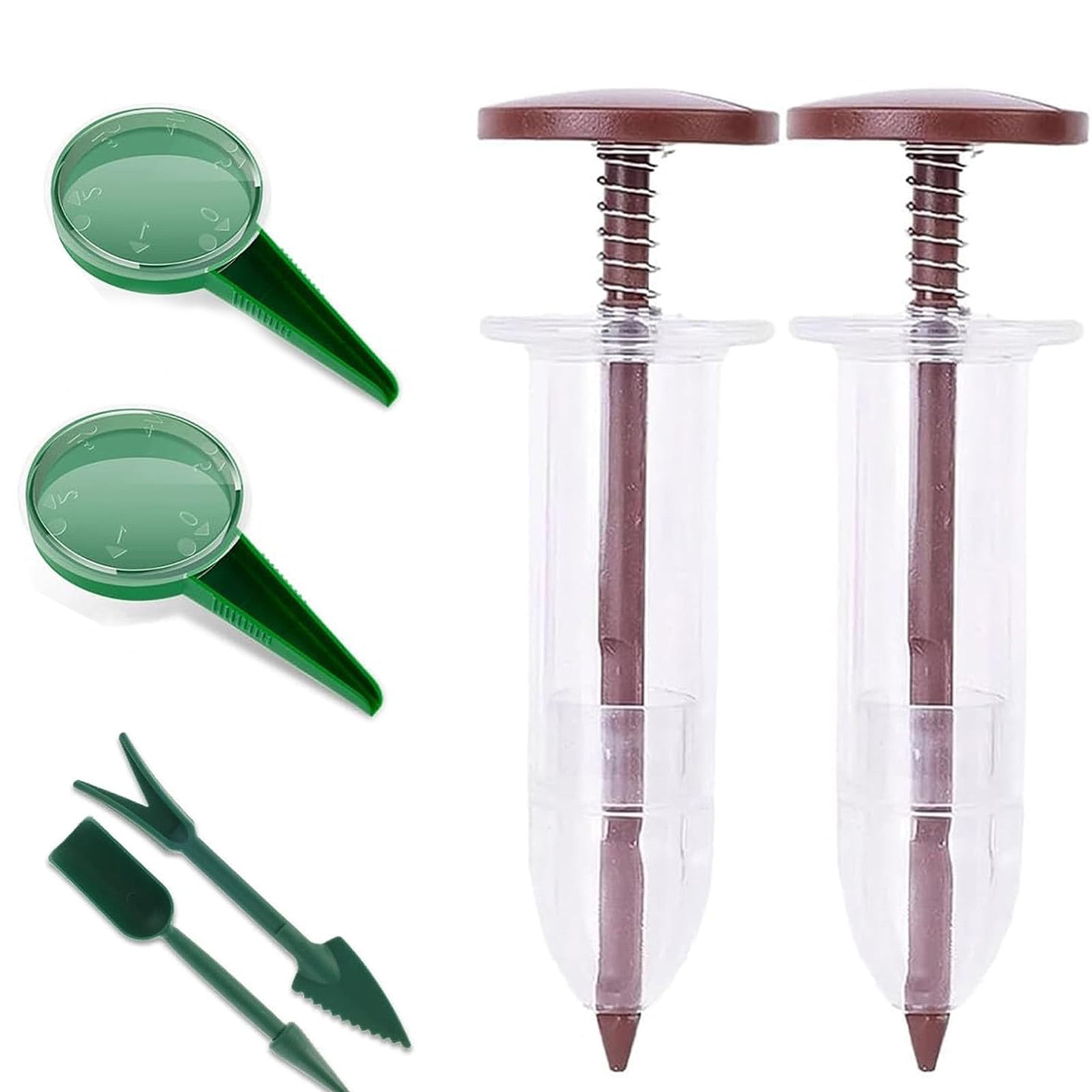 Vibrating Seed Dispenser, 2025 Upgrade Mini Seed Spreader, Handheld ...