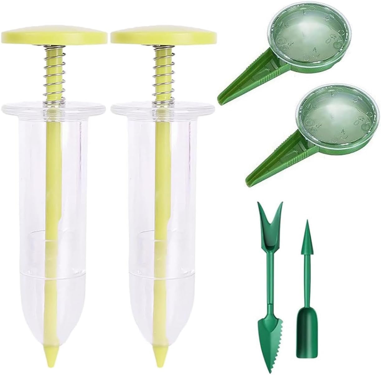 Vibrating Seed Dispenser Tool, 6PCS Mini Seed Spreader, Small Garden ...