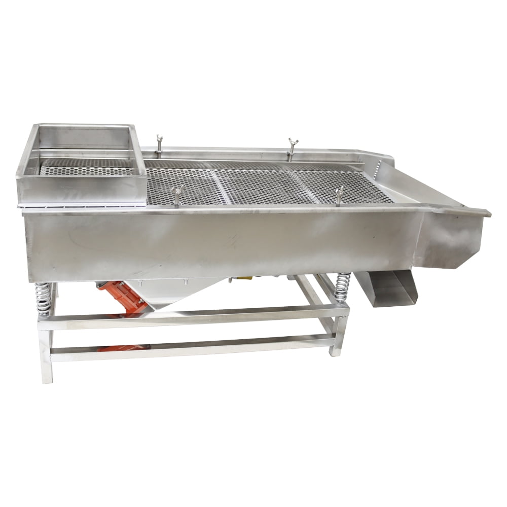 Vibrating Sifter Straight Sieve Shaker(Two Motors+10&8mm Two-Layer ...