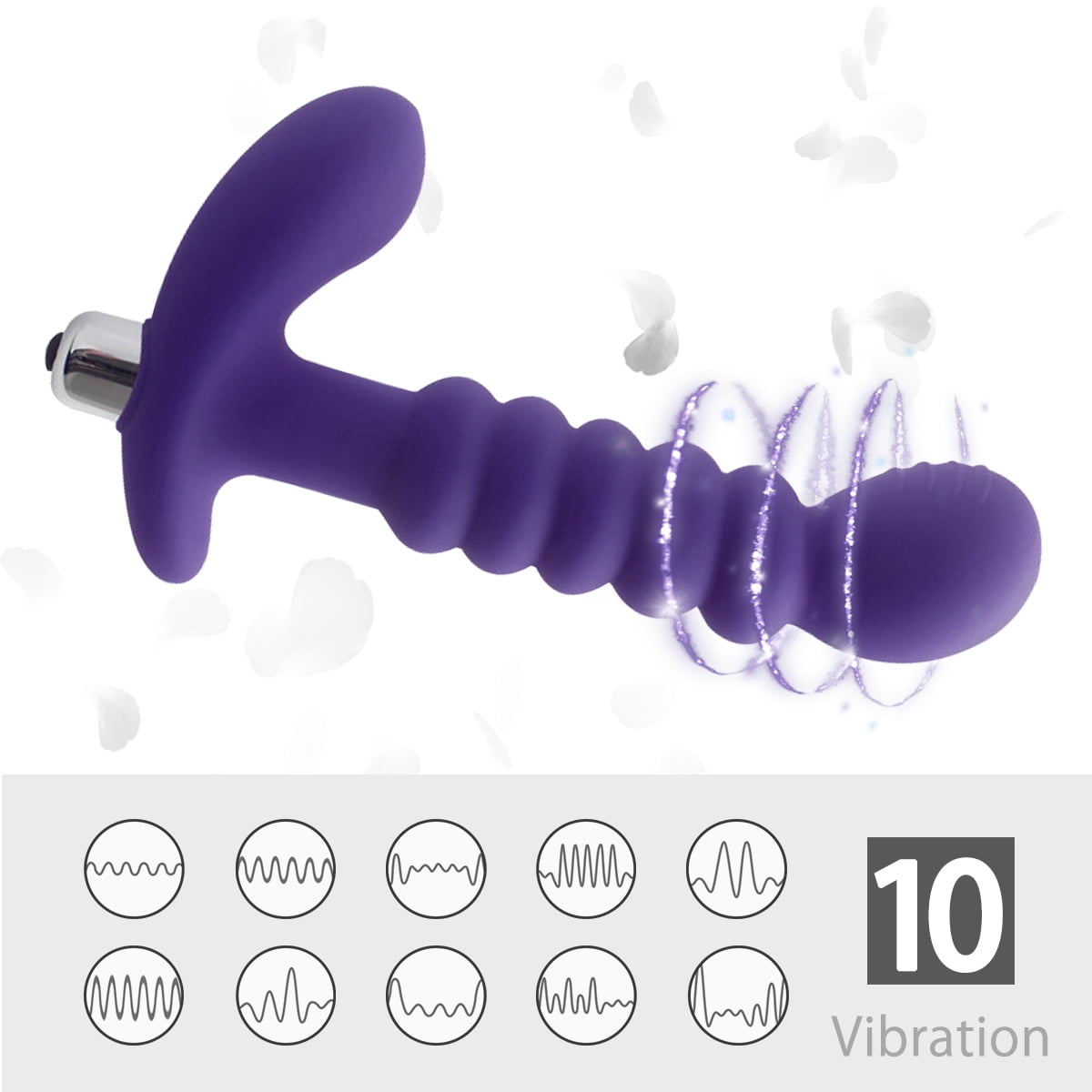Vibrating Wand Handheld Portable Electric Personal Massage Silent Soft
