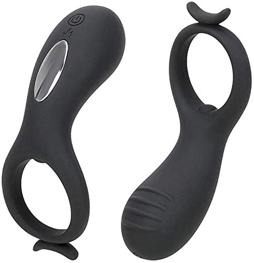 Vibrating Male Penis Ring Prostate Massager With 12 Vibration Modes And 3 Stimulation Modes