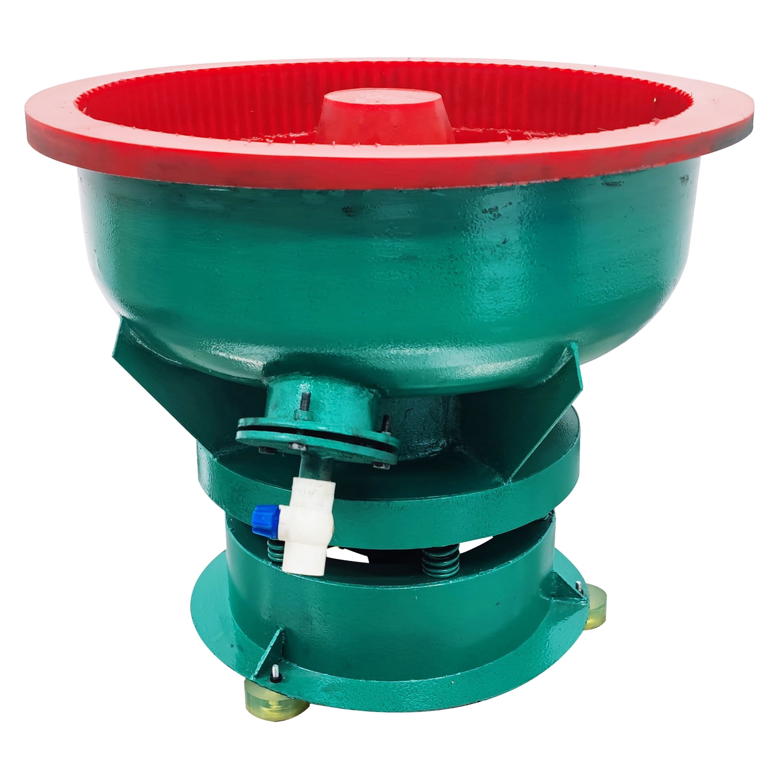 Vibration Deburring Polishing Machine 220V Metal Vibratory Mirror ...