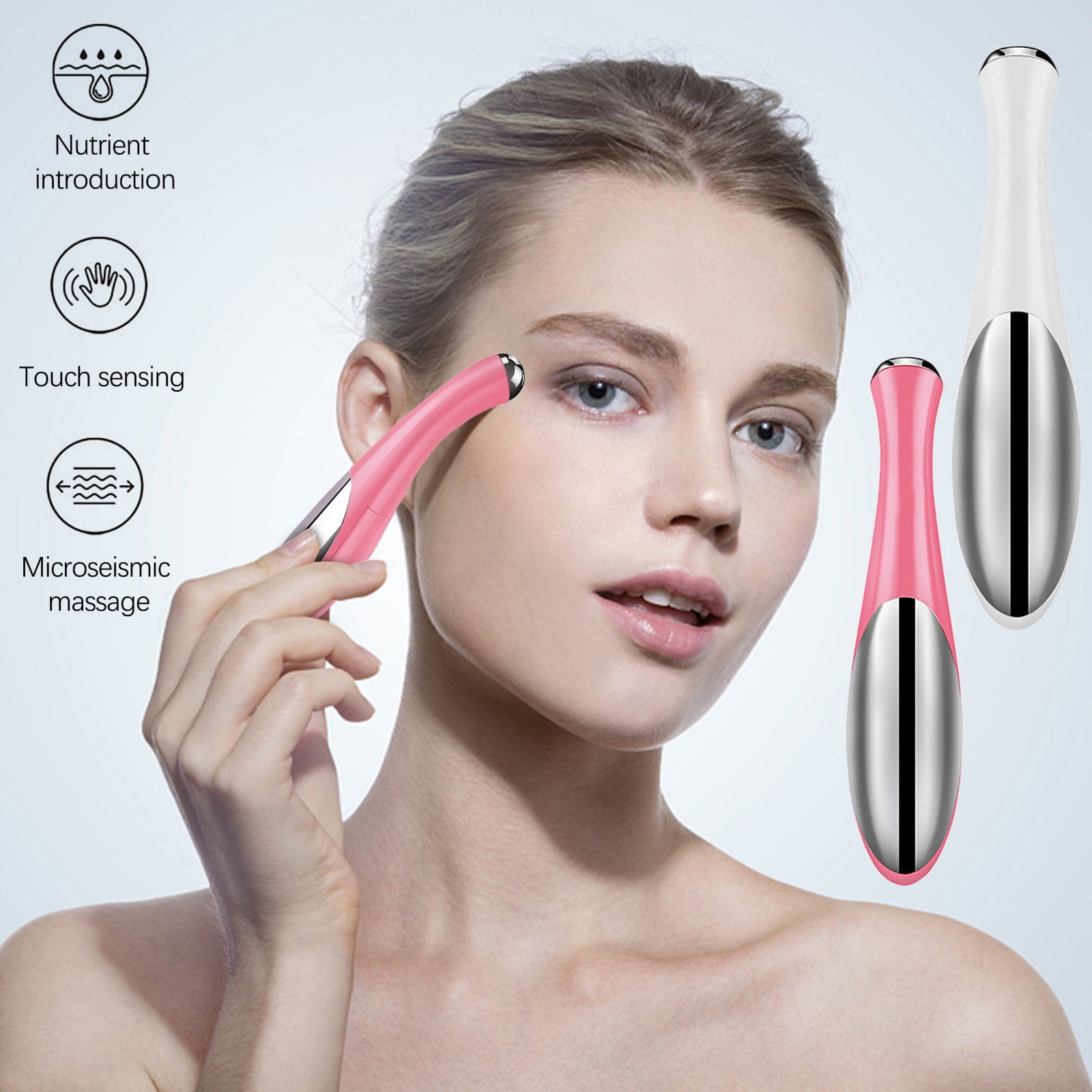 Vibration Eye Massager, Dark Circle Relief, 3 Modes + Heat Therapy ...