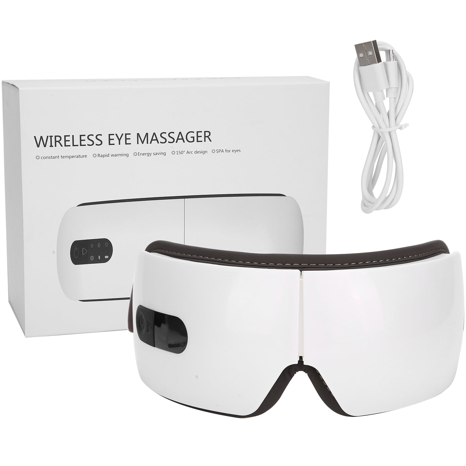 Vibration Eye Massager, Electric Eye Massager Fatigue Relief Heating ...