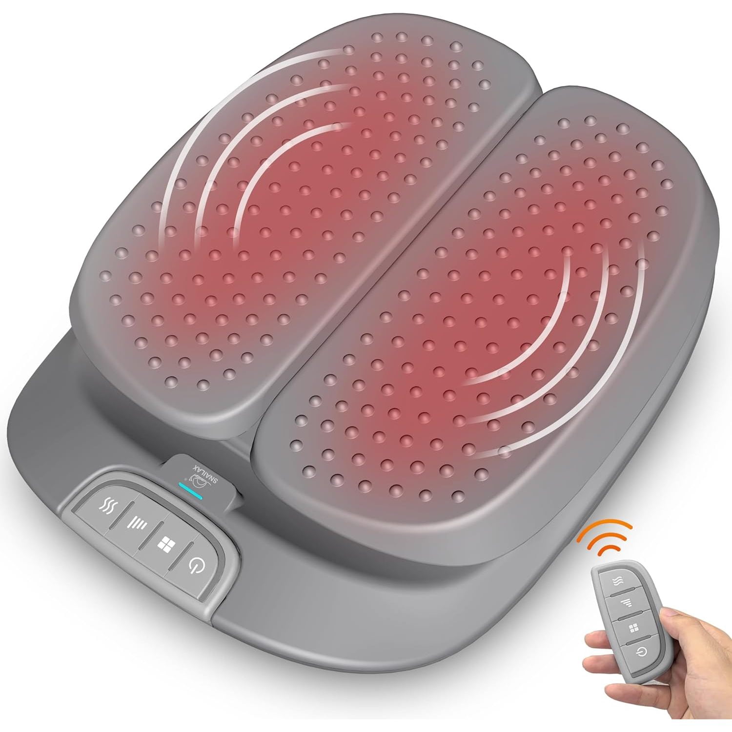 Vibration Foot Massager with Heat,Remote Control,Adjustable Vibration ...