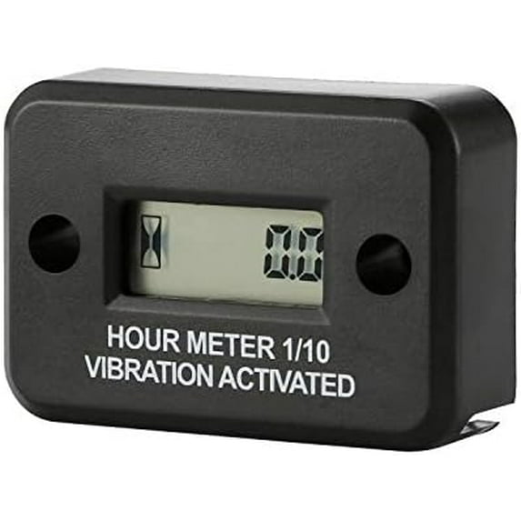 Vibration Hour Meter - Waterproof Hourmeter for Gas Diesel Engine ...