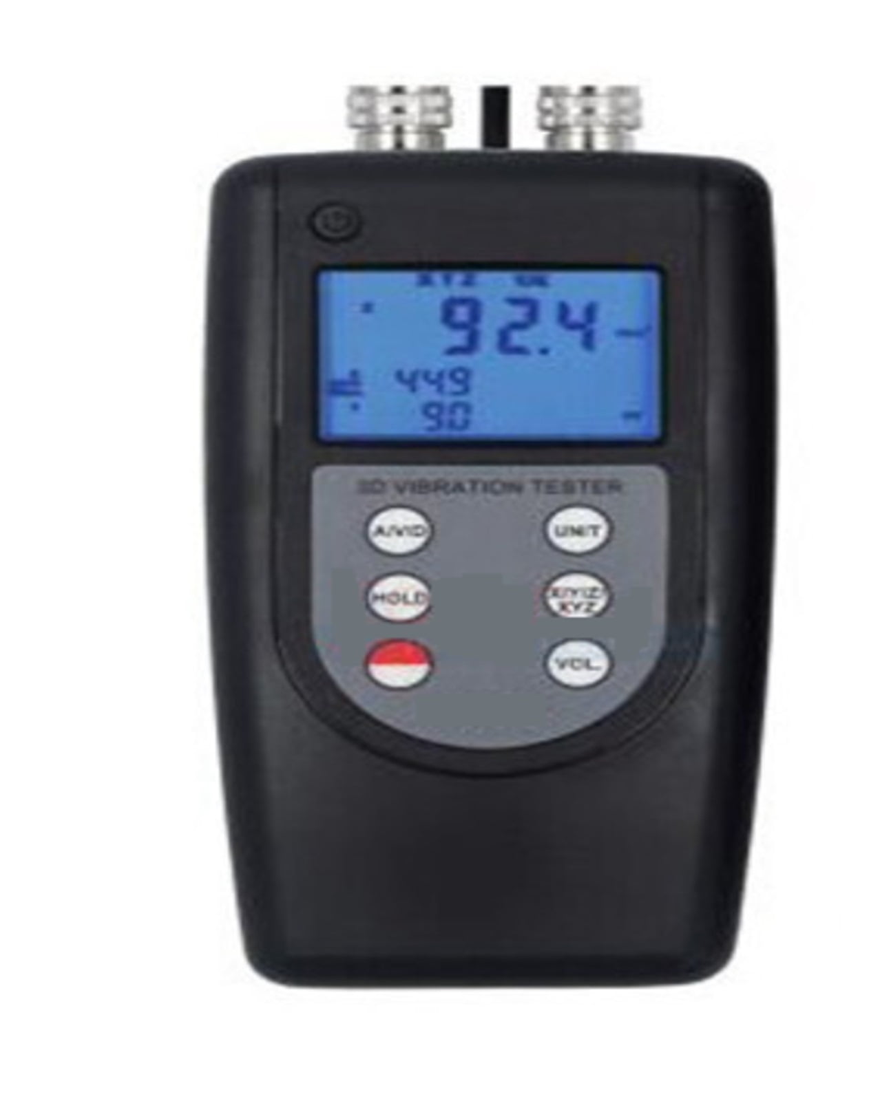 Vibration Meter,Digital Vibrometer Handheld VM-6380-3 Three Channel ...