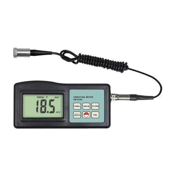Vibration Meter VM-6360 Vibrater Analyzer Vibrometer VM6360 With ...