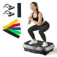 Vibration Plate Exercise Machine, 6 Workout Modes & 120-Level Vibration ...