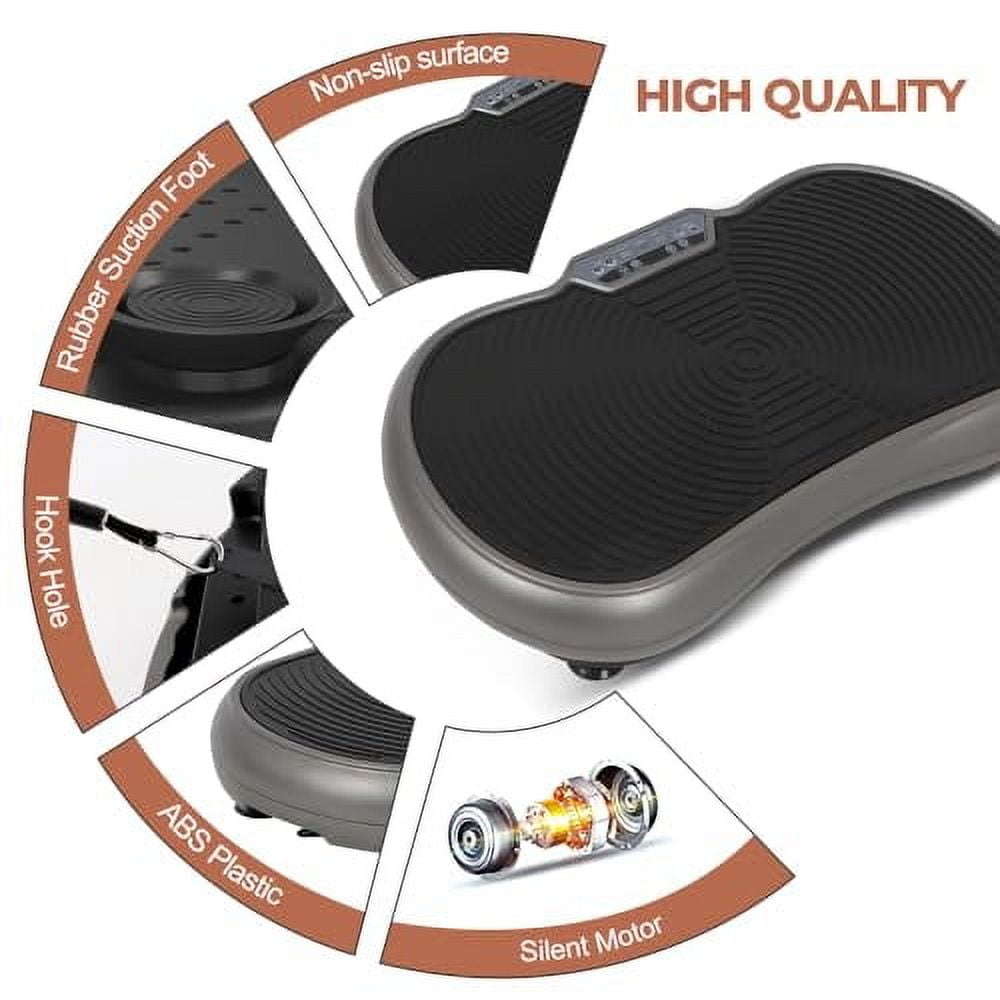Vibration Plate Exercise Machine Body Vibration Platform Whole Body ...
