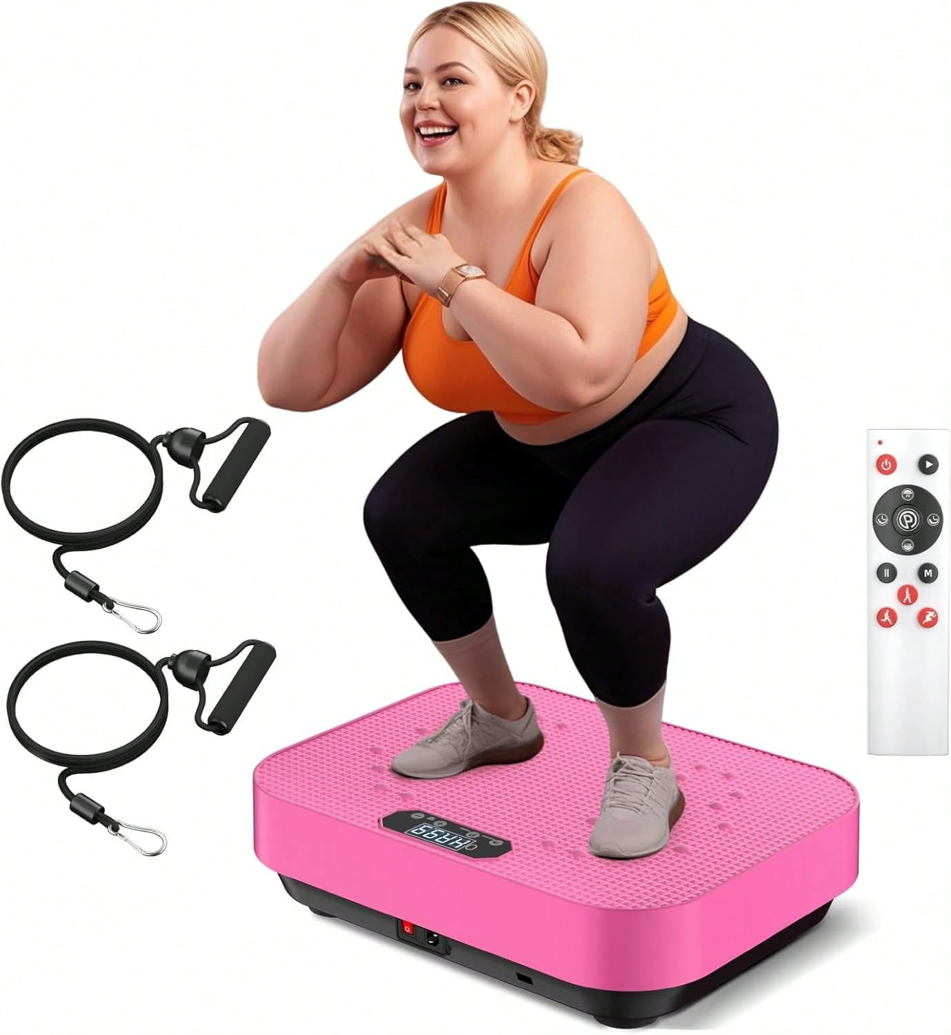Vibration Plate Exercise Machine, Fitness Vibrating Lymphatic Drainage ...