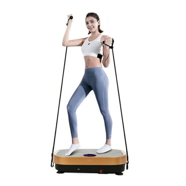 PowerFit Elite Vibration Platform with Exercise Bands and Remote Model ...