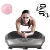 MERACH LED Lights Vibration Plate Machine, Whole Body Workout Platform ...