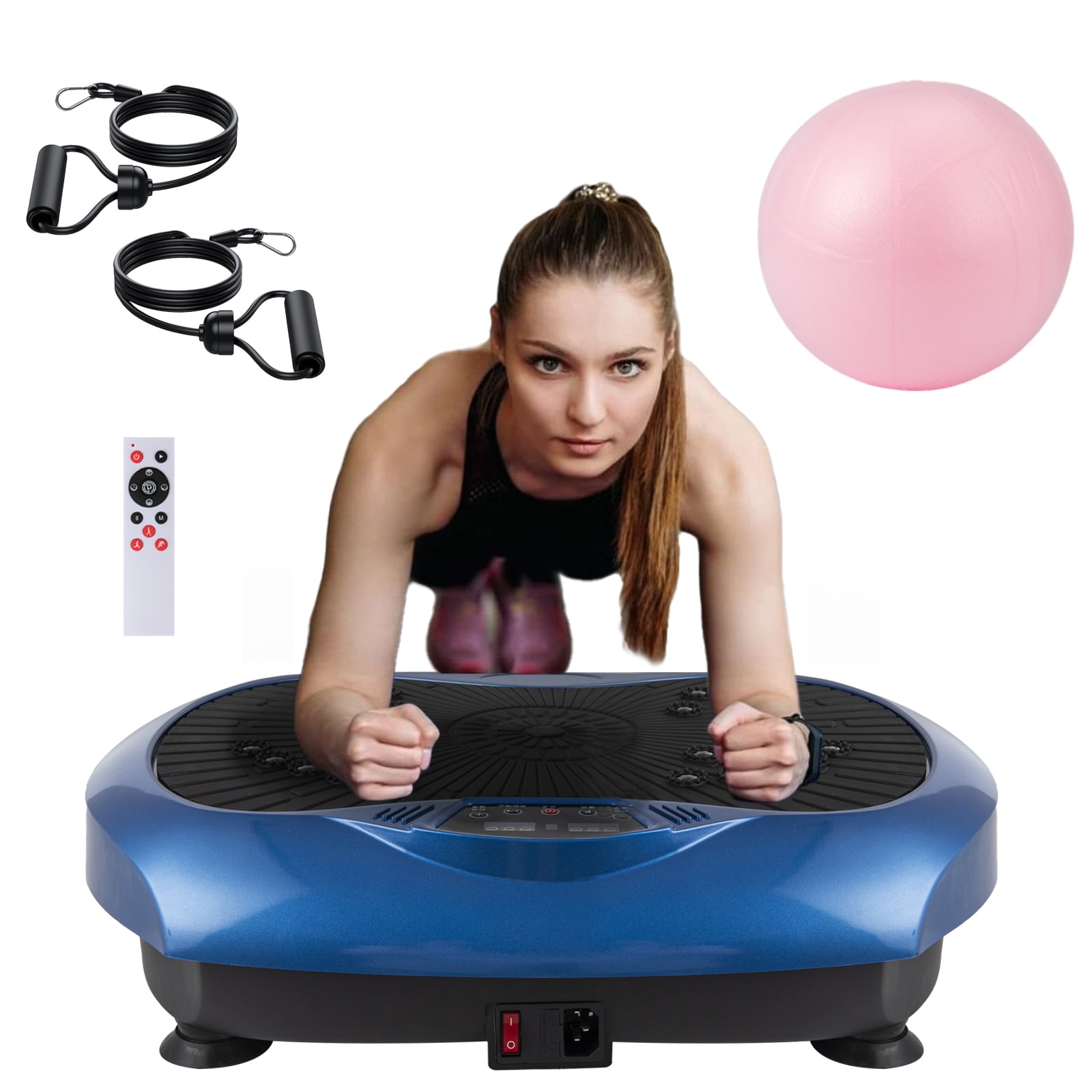 BILLIE Vibration Plate Exercise Machine, Lymphatic Drainage Vibrating ...