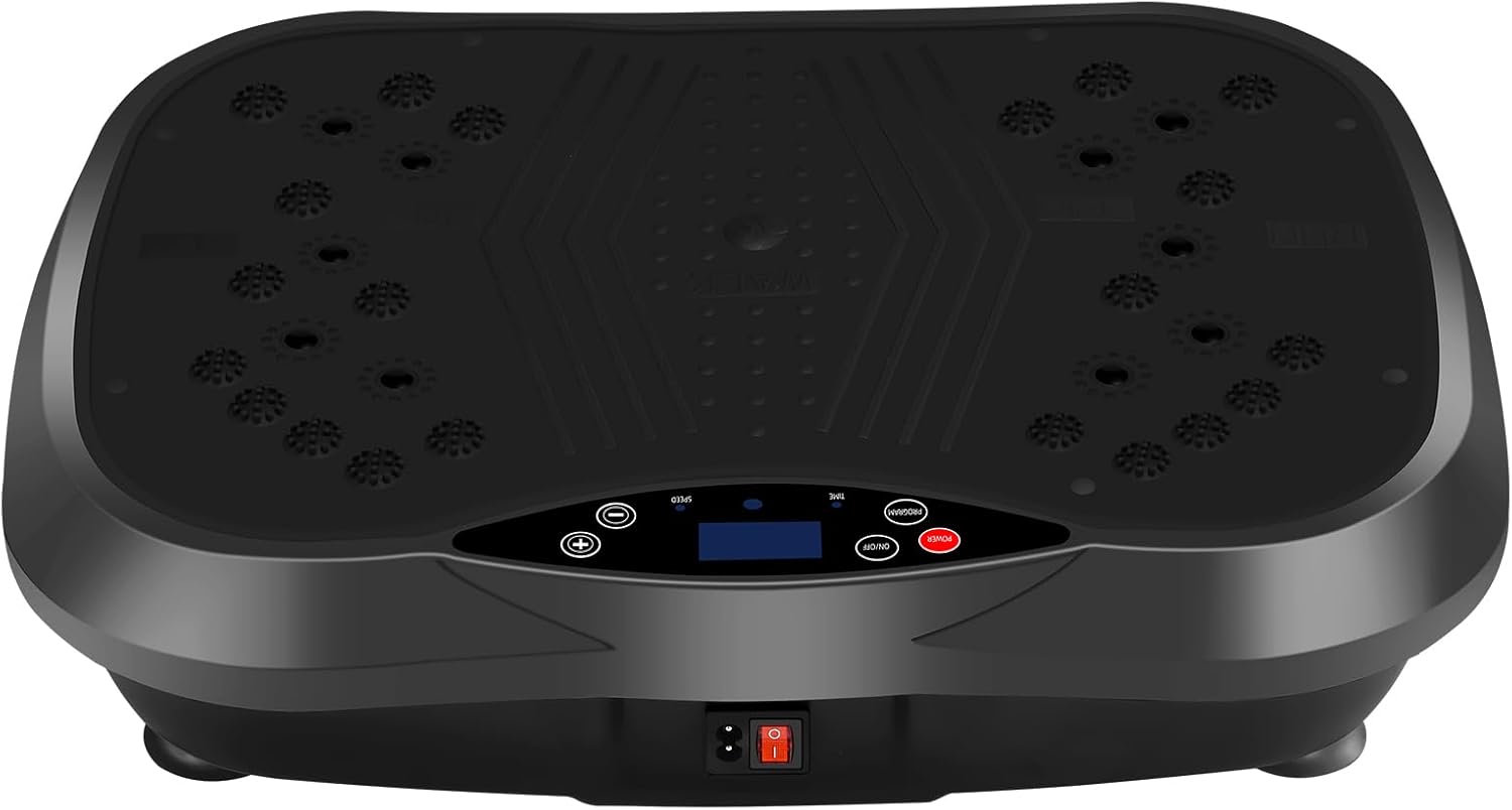 Vibration Plate Exercise Machine - Full Body Workout Vibration Platform ...