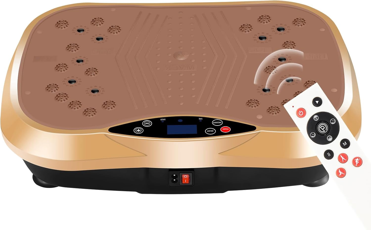 Vibration Plate Exercise Machine - Full Body Workout Vibration Platform ...