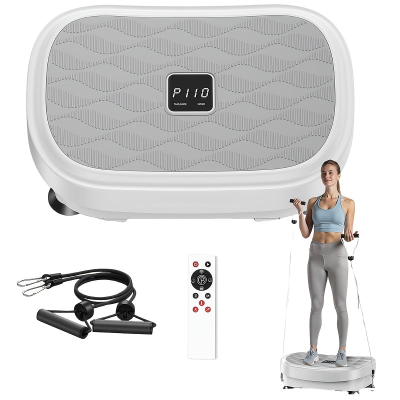 Vibration Plate Exercise Machine - High-Speed Platform, 330lbs Capacity ...