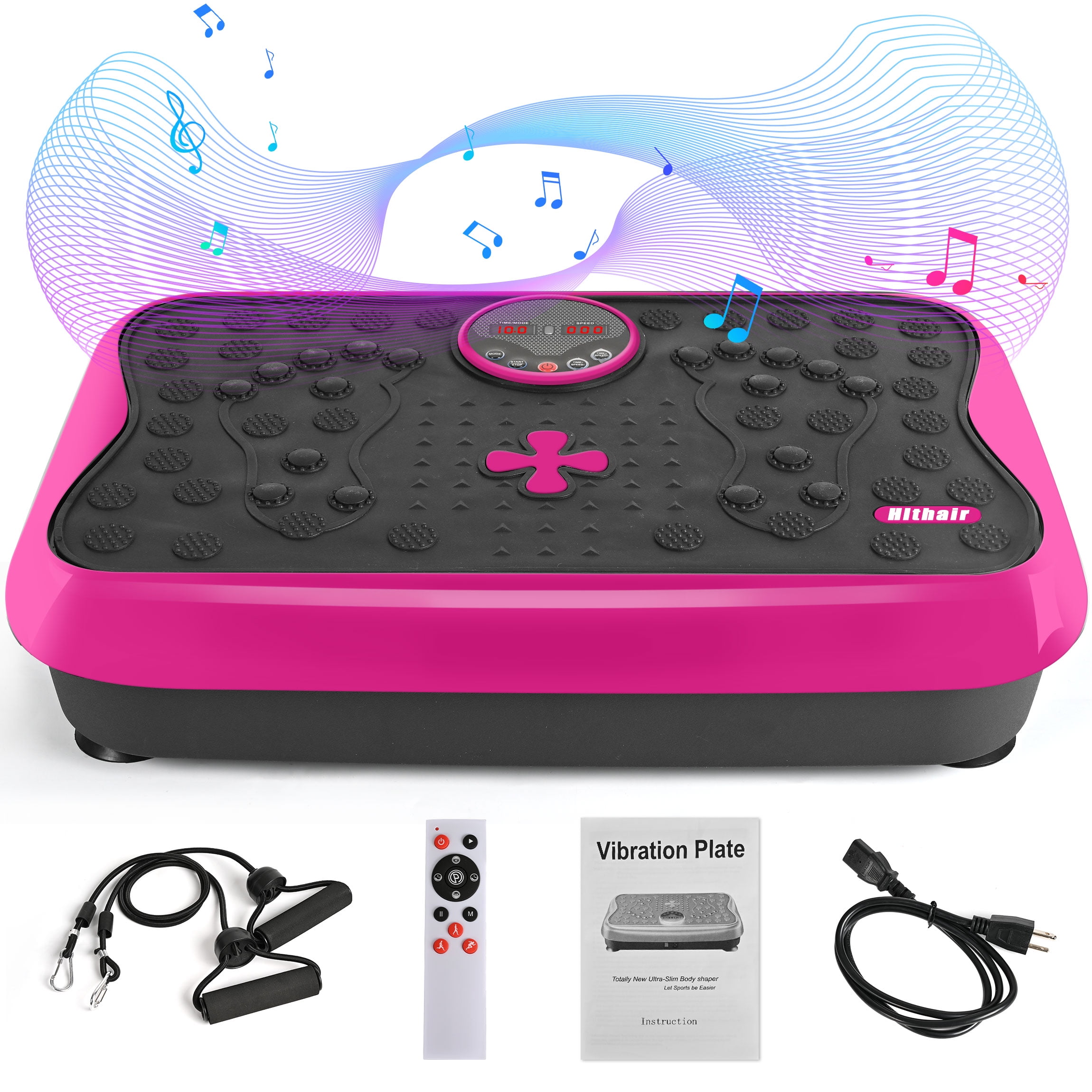 Vibration Plate Exercise Machine for Lymphatic Drainage, Full Body ...