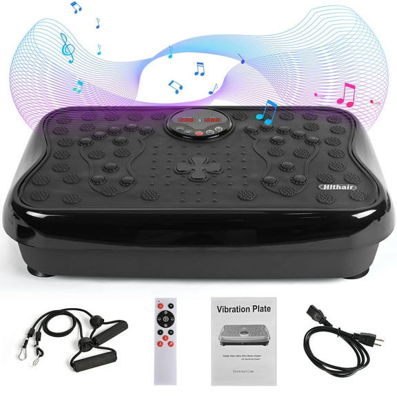 Waver Vibration Plate Exercise Machine for Lymphatic Drainage, Muscle ...