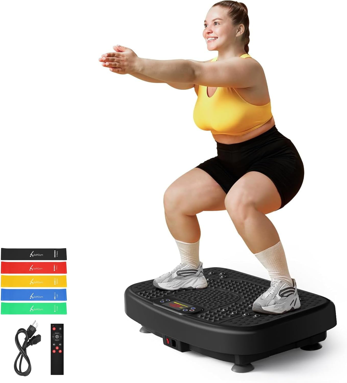Vibration Plate Exercise Machine for Lymphatic Drainage, Power Vibrate ...