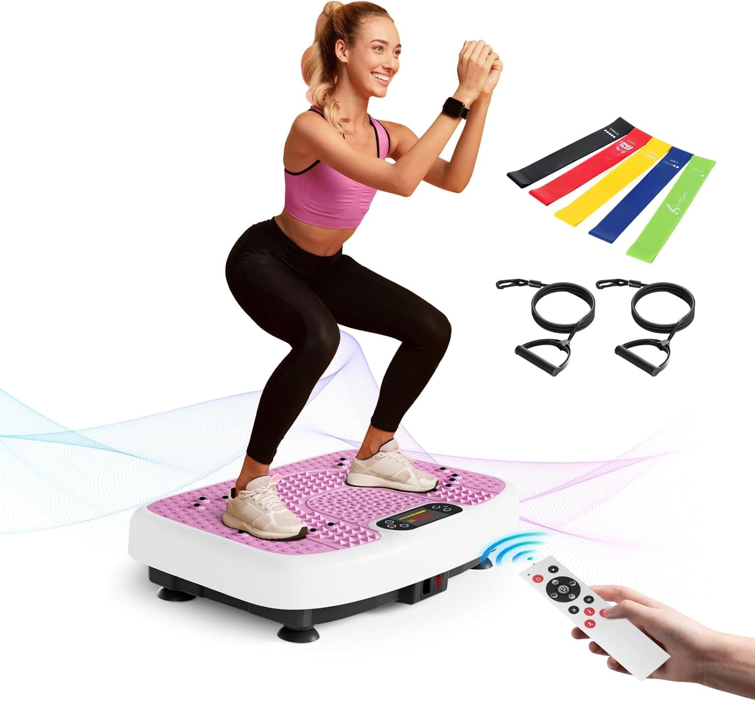Vibration Plate Exercise Machine for Lymphatic Drainage,Power Vibrate ...