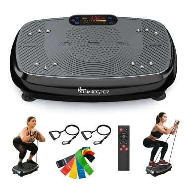Vibration Plate Exercise Machine, Full Body Workout Vibration Plate for ...