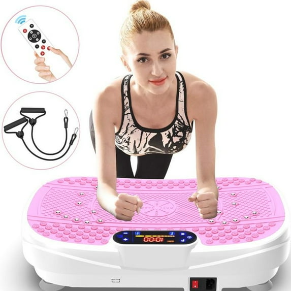 Vibration Plate Exercise Machine,Lymphatic Drainage, Whole Body Workout Vibration Fitness ...
