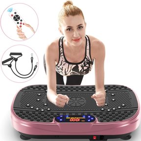 Lifepro Vibration Plate Exercise Machine with Resistance Bands, 120 ...